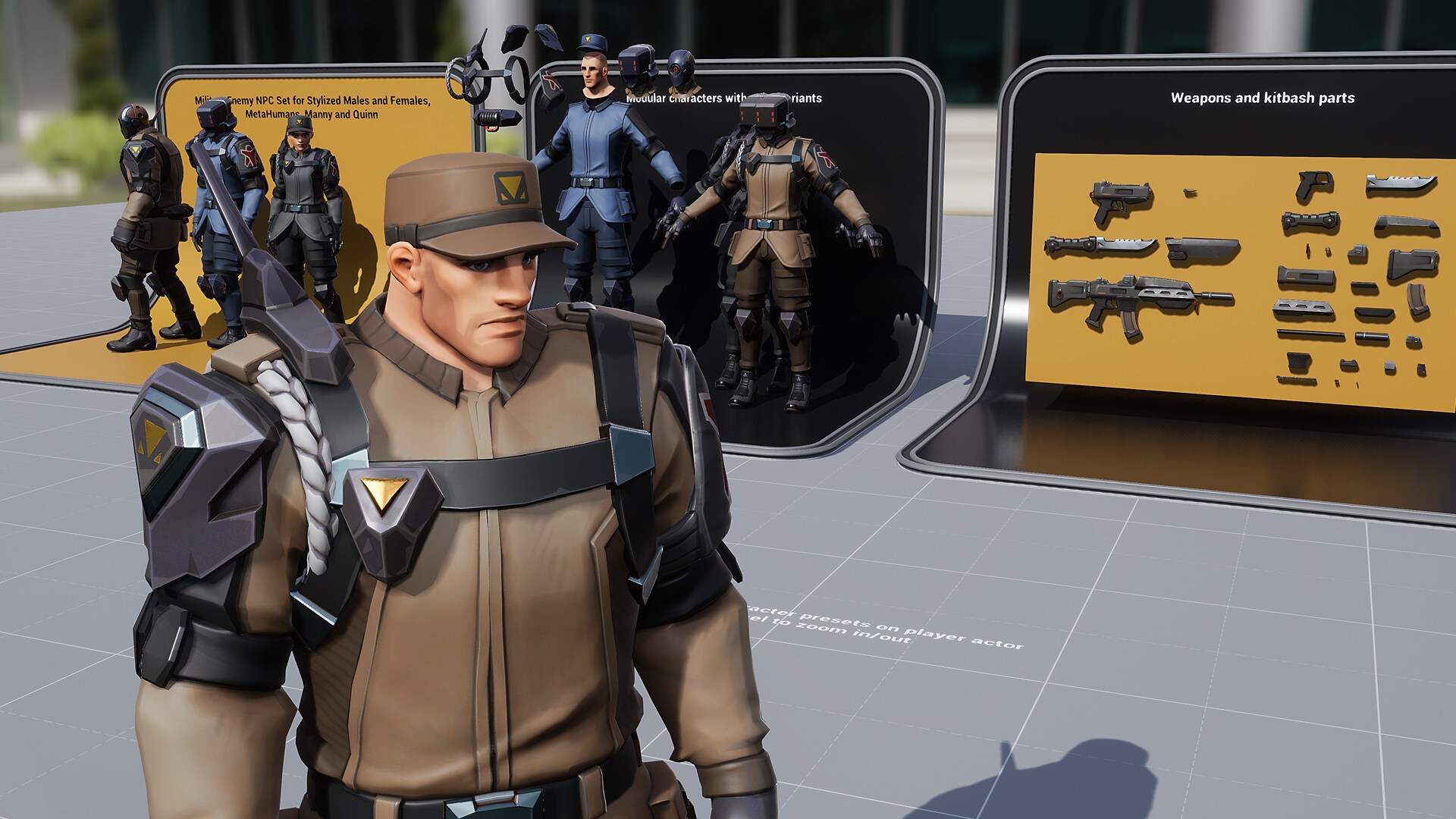 Military Enemy Npcs In Characters Ue Marketplace 1686